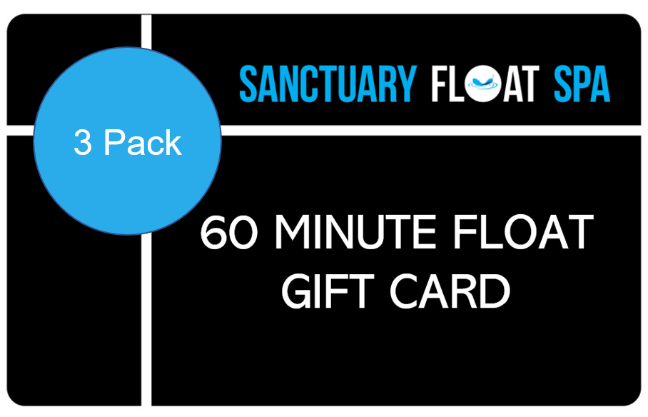 60 Float 3 Pack – Sanctuary Float Spa